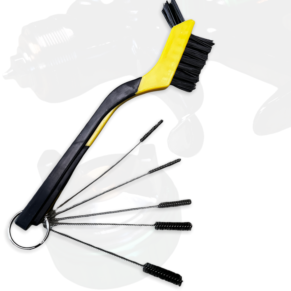 LiME LiNE 6 pc Solvent Proof Gun Cleaning Brush Set – LiME LiNE Paint ...